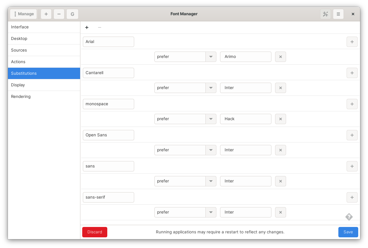 Substitutions target families missing after closing font-manager · Issue #216 · FontManager/font ...