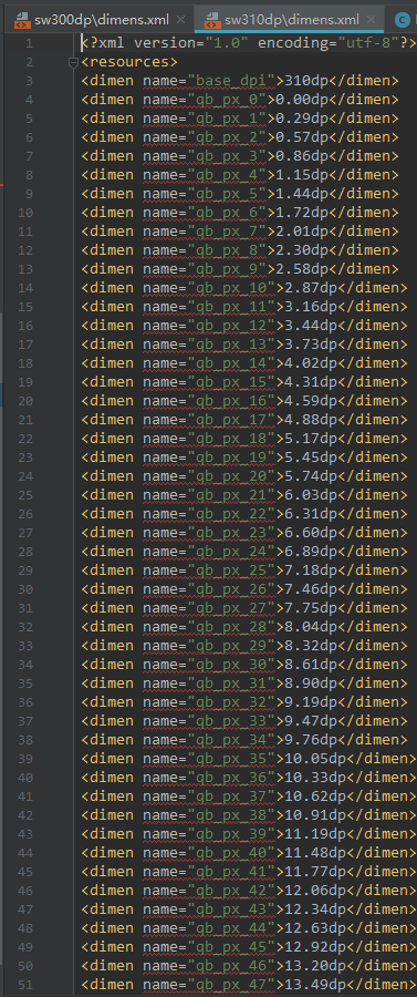 资源文件里都报错了，不影响项目运行，下面是错误日志， · Issue #16 · ladingwu/dimens_sw · GitHub