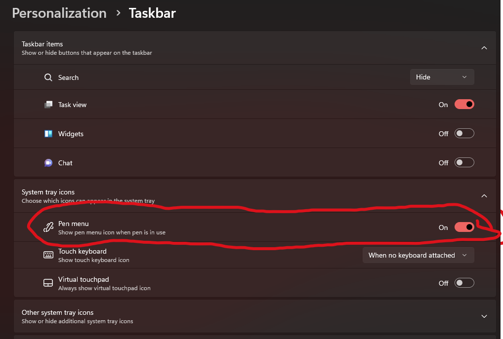 Crash when clicking Pen Menu in Windows 10 taskbar · Issue #1938 · valinet/ExplorerPatcher · GitHub