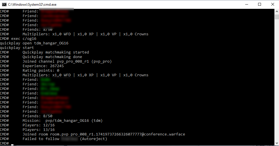 Pvp quickplay autoreject · Issue #339 · Levak/warfacebot · GitHub