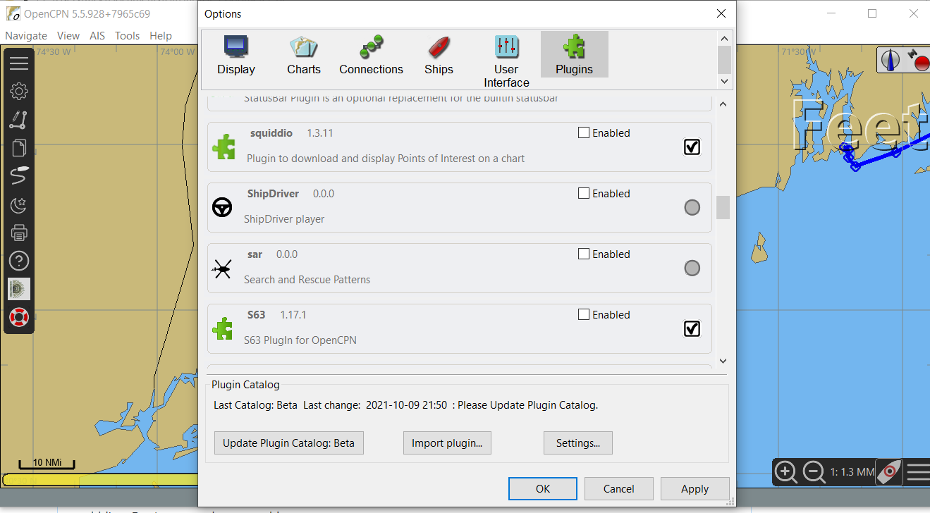 Jigsaw icon for installed plugin, when using preferences · Issue #2430 · OpenCPN/OpenCPN · GitHub