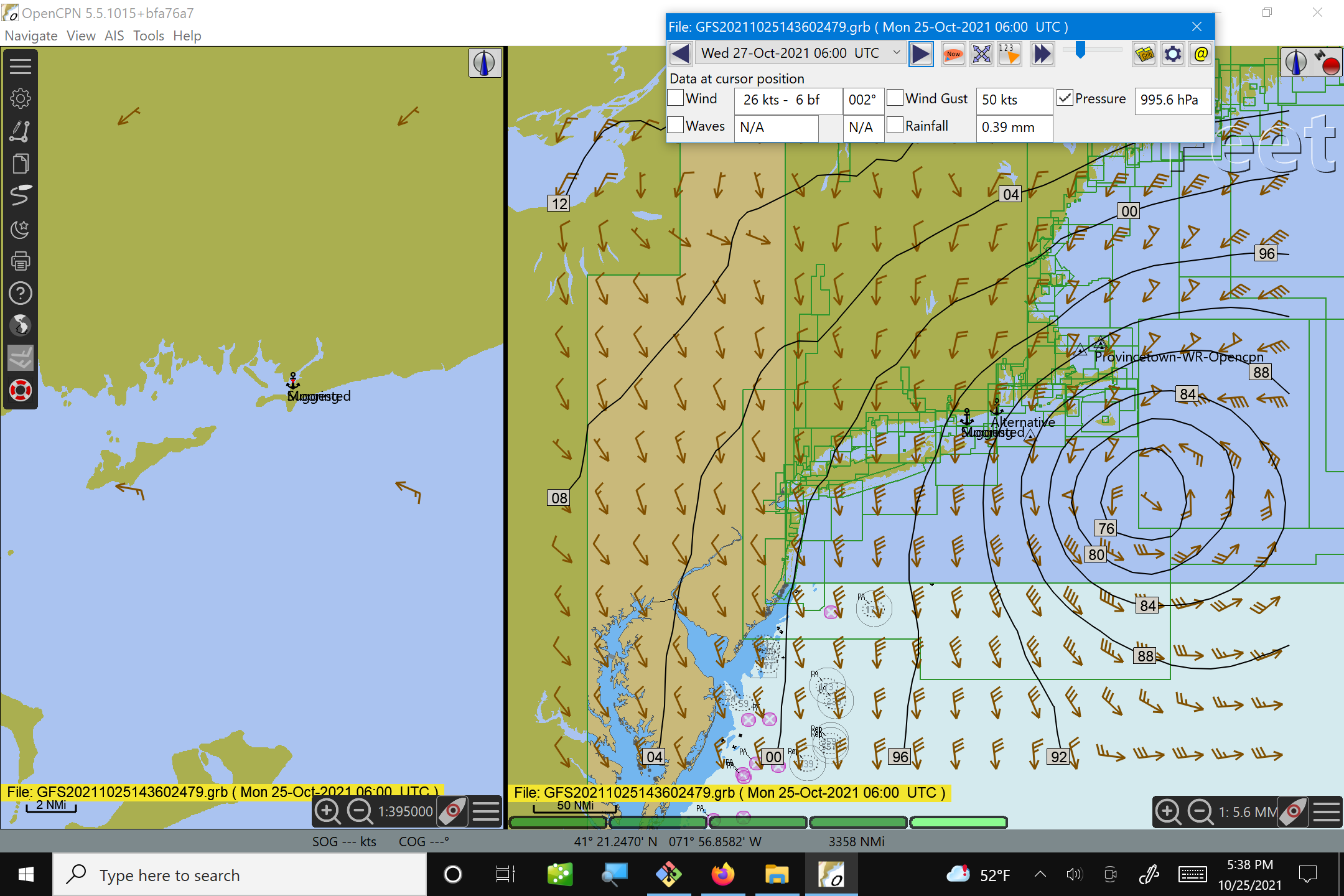 GRIB_pi Dual screen redraw · Issue #2452 · OpenCPN/OpenCPN · GitHub