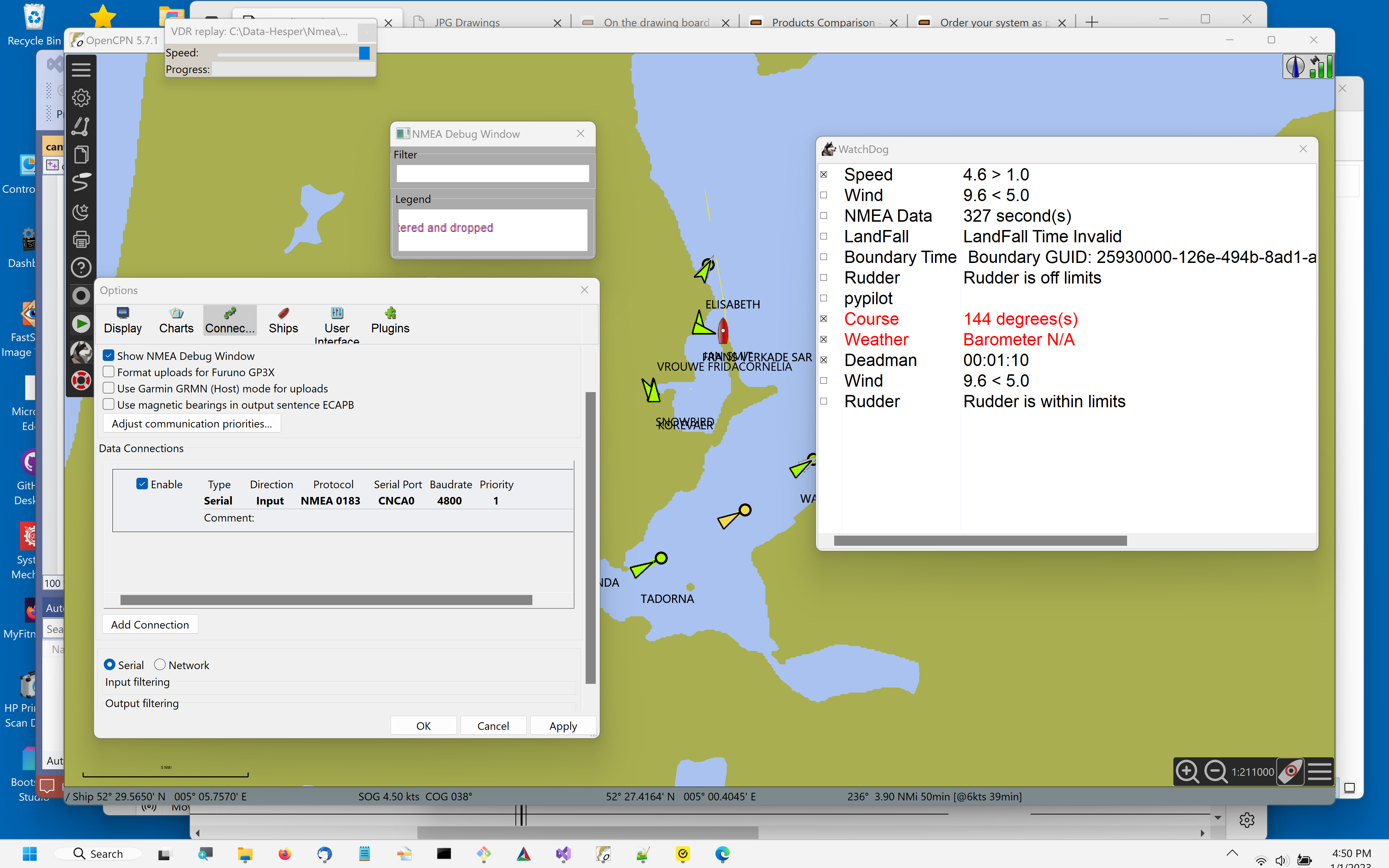 PI: Vdr_pi file not showing in nmea window ann Watchdog not operatiing · Issue #2905 · OpenCPN ...