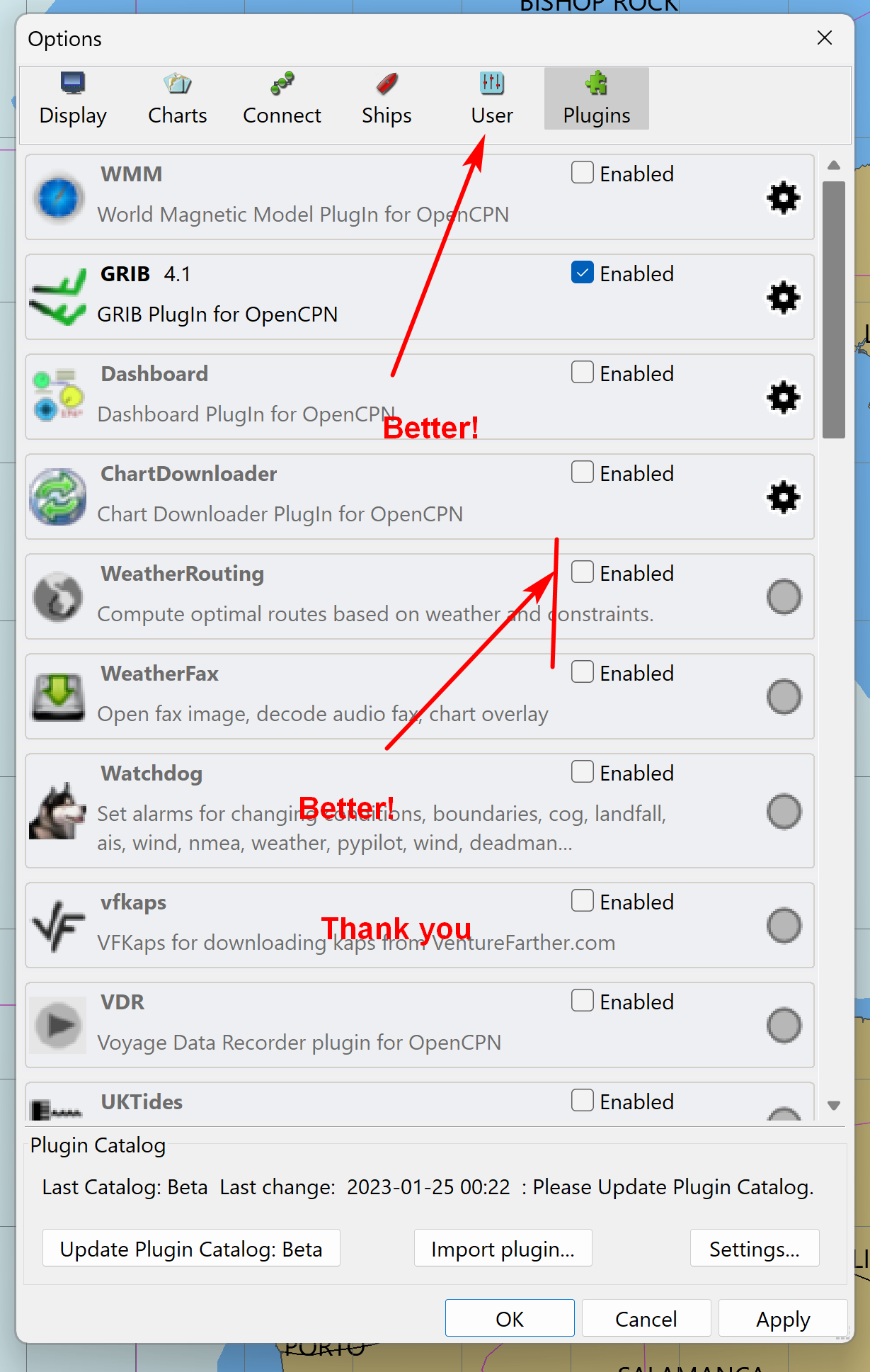 UI: Options Menu (updated) · Issue #2953 · OpenCPN/OpenCPN · GitHub