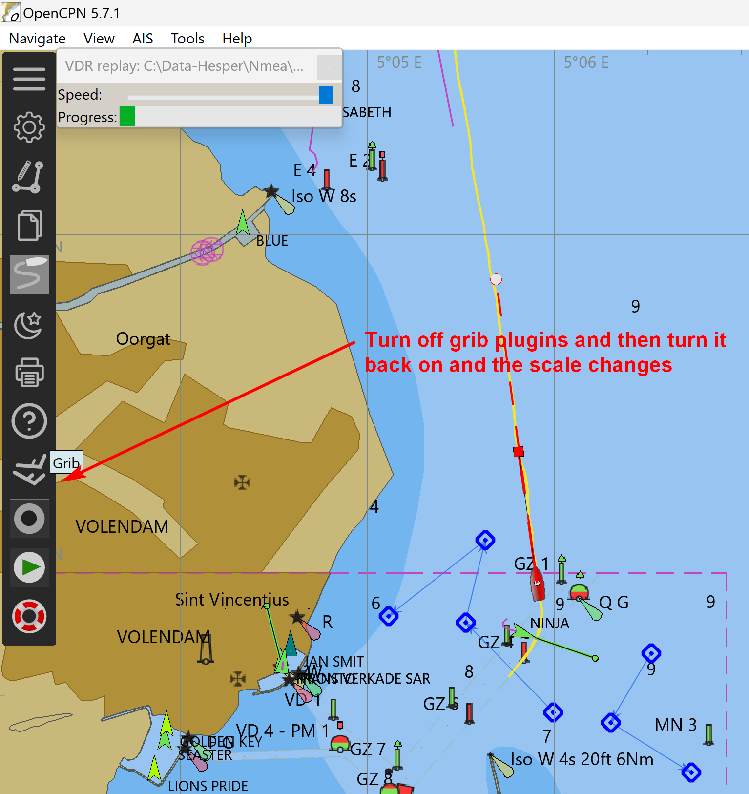 Grib changes scale when turned on? · Issue #2973 · OpenCPN/OpenCPN · GitHub