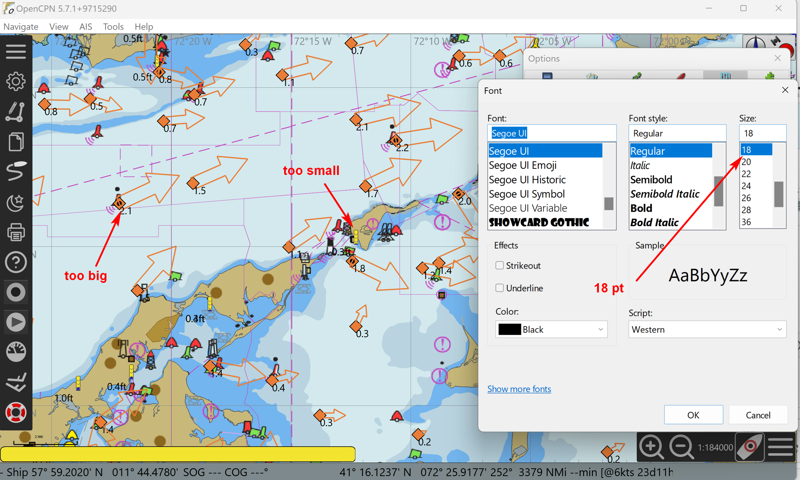 UI: Size of Tide Icon with respect to Current Icon · Issue #3003 ...