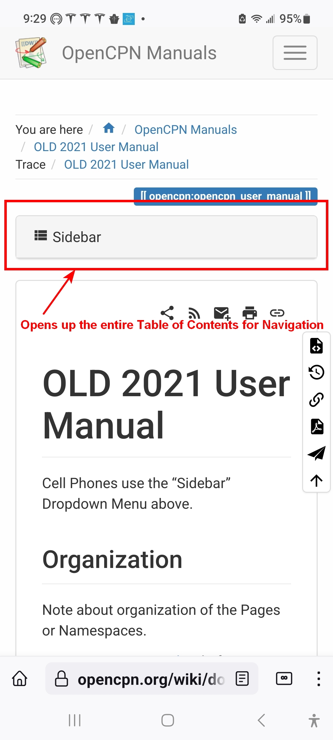 Ascii outline table missing on Android Cell · Issue #48 · opencpn-manuals/development · GitHub