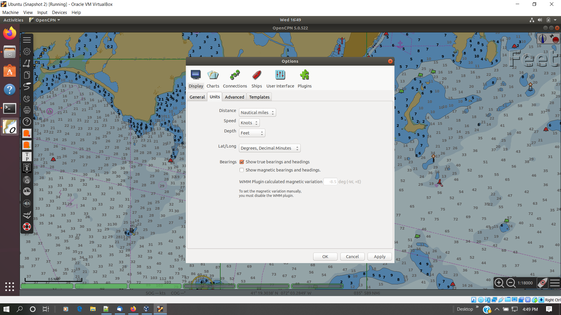 Moving Options Menu, shifts to and changes Opencpn Window-Min- Max in Ubuntu 18.04 · Issue #1787 ...