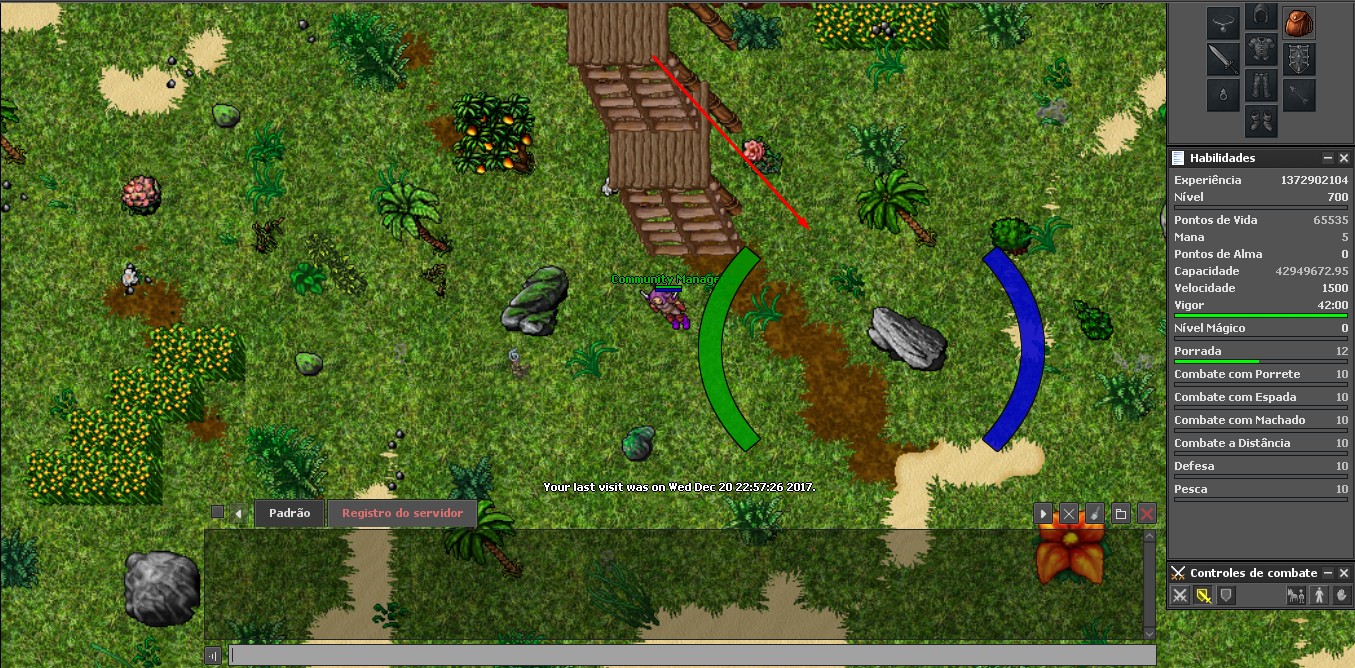 When you leave the character and enter again, you · Issue #2 · EgzoT/-OTClient-Mod-health_and ...