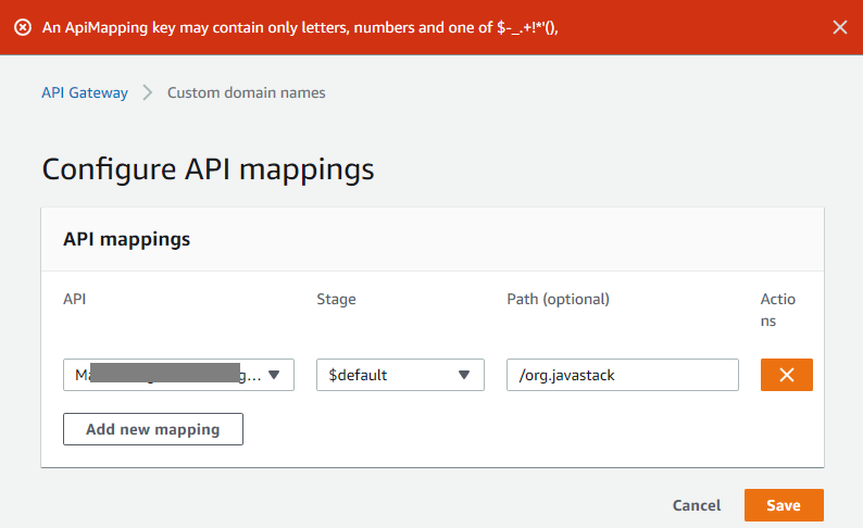 [@aws-cdk/aws-apigatewayv2] Httpapi not deploying when new stack created when using custom ...