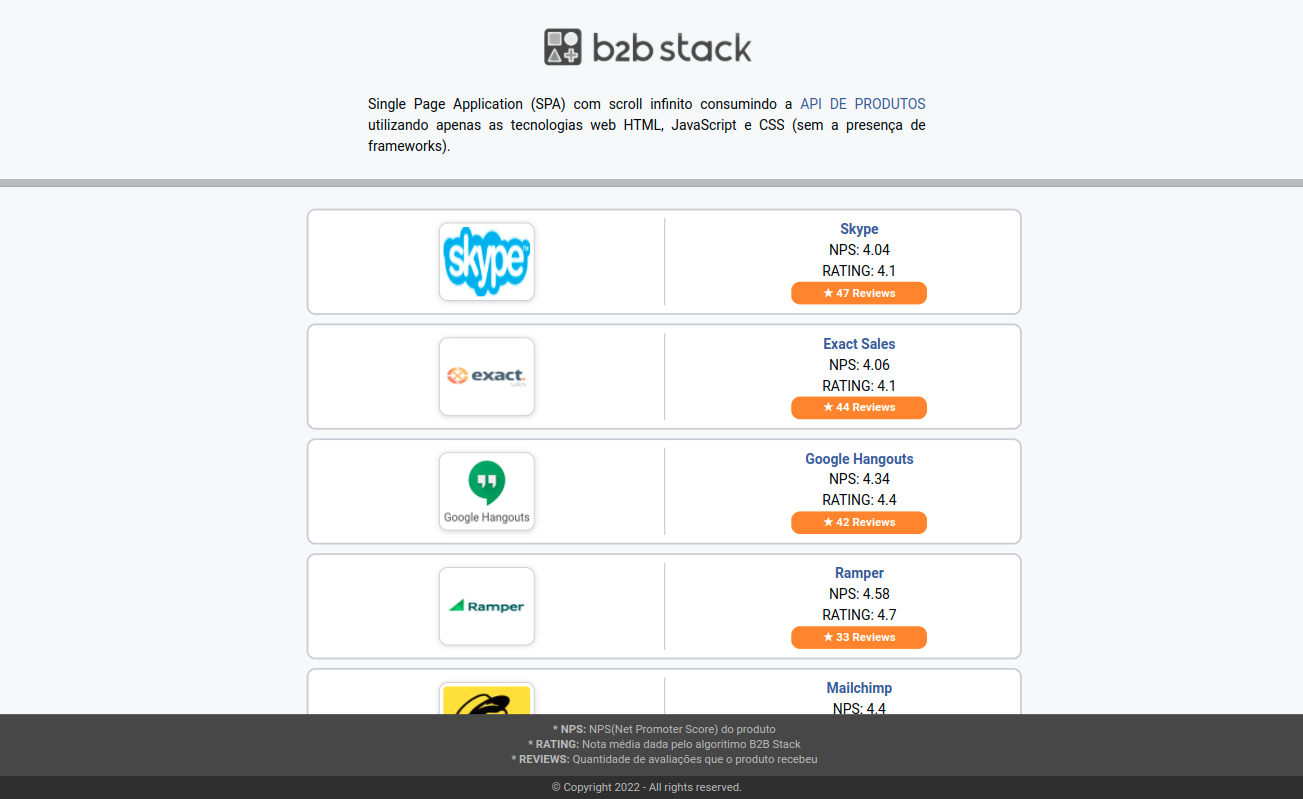 GitHub - biancaquintan/products-catalog: Uma pequena webapp com scroll ...