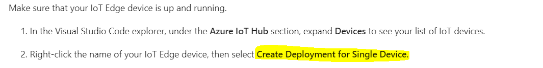 Create Deployment for Single Device not working · Issue #1006 · microsoft/vscode-iot-workbench ...