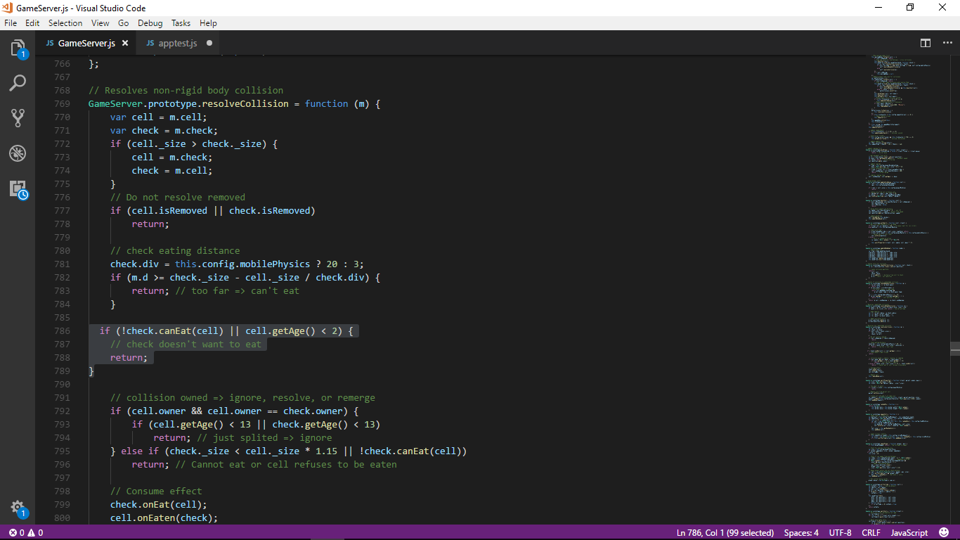 Gravitational splits · Issue #465 · m-byte918/MultiOgarII · GitHub