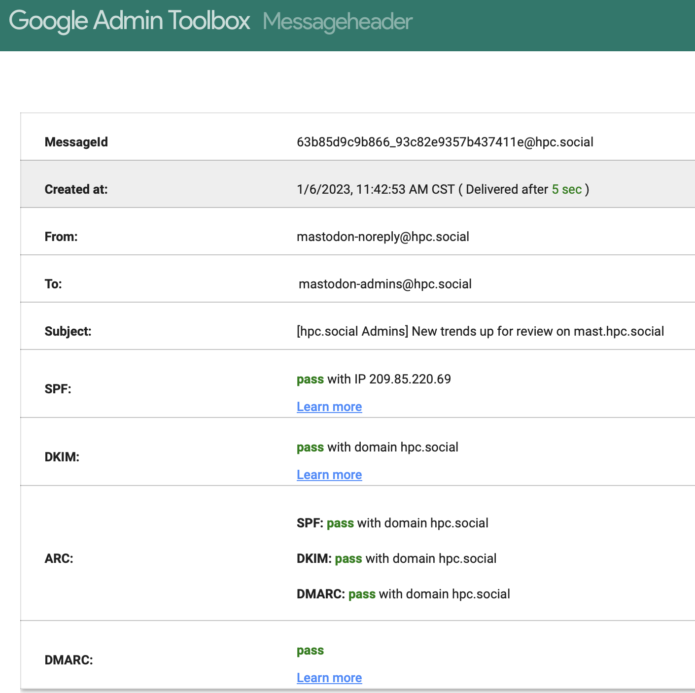Need more detail on DMARC entires marked invalid · Issue #1 · seanthegeek/mastodon-dmarc-survey ...