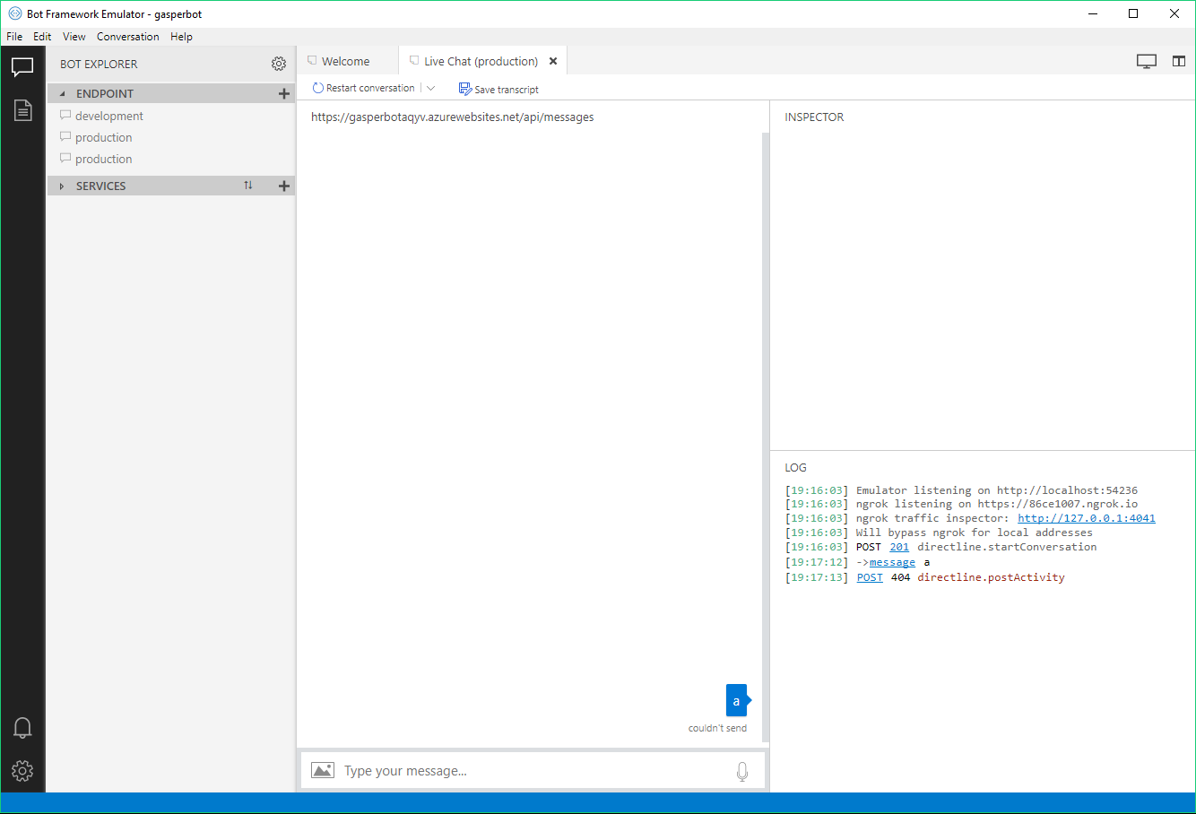 [Enterprise Bot Template][TS] Deployed bot not working · Issue #573 · microsoft/botframework ...