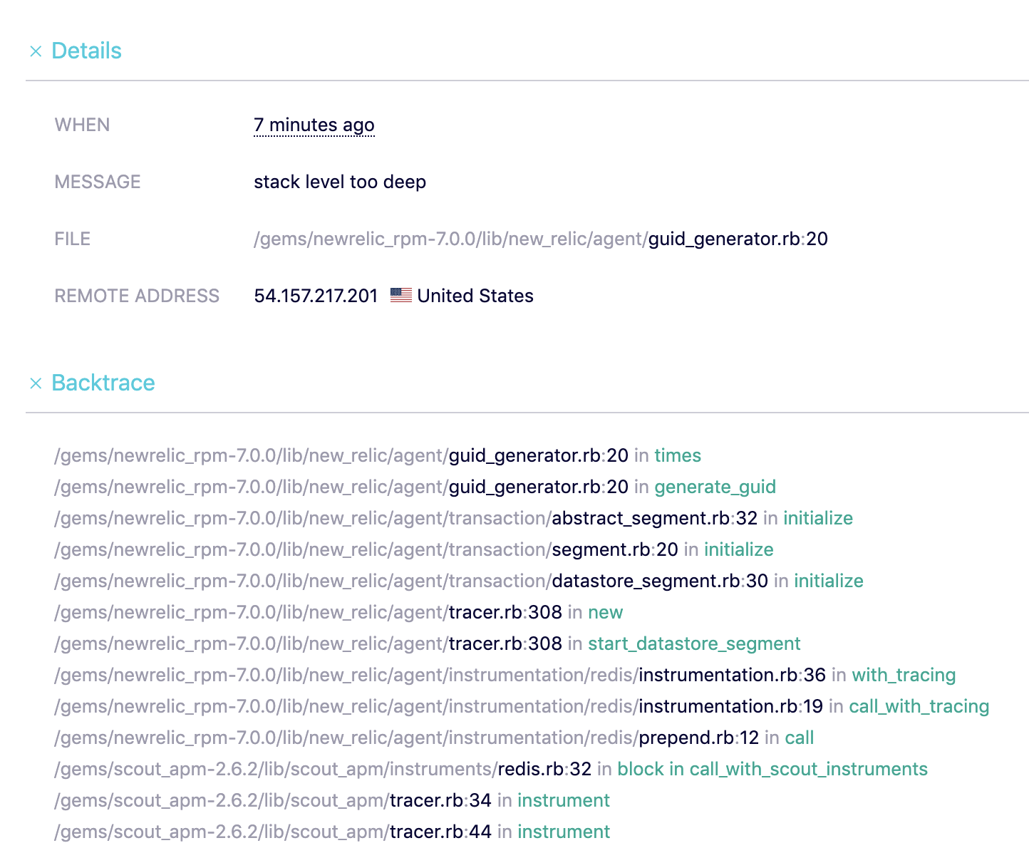 Stack Level Too Deep errors w/ new sentry-ruby gem 4.4.0 · Issue #404 · scoutapp/scout_apm_ruby ...