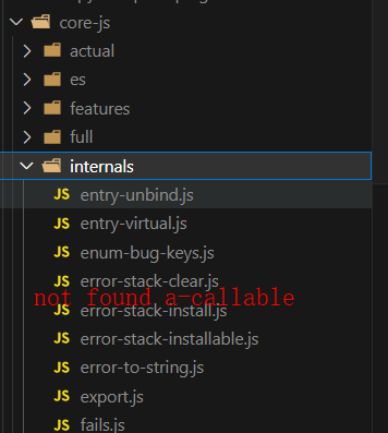 Not Fount Relative Modules · Issue #1247 · zloirock/core-js · GitHub
