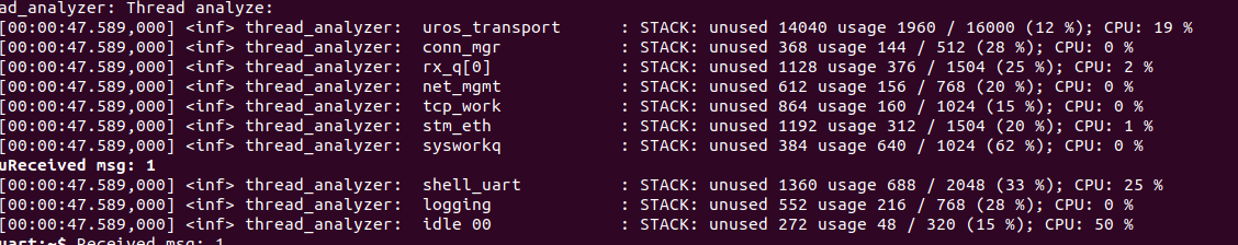 High CPU load when subscriber is added · Issue #533 · micro-ROS/micro_ros_setup · GitHub