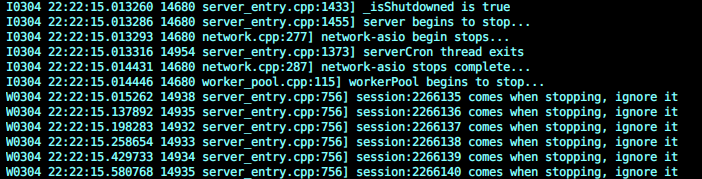 停止tendis花费了太多的时间 · Issue #77 · Tencent/Tendis · GitHub