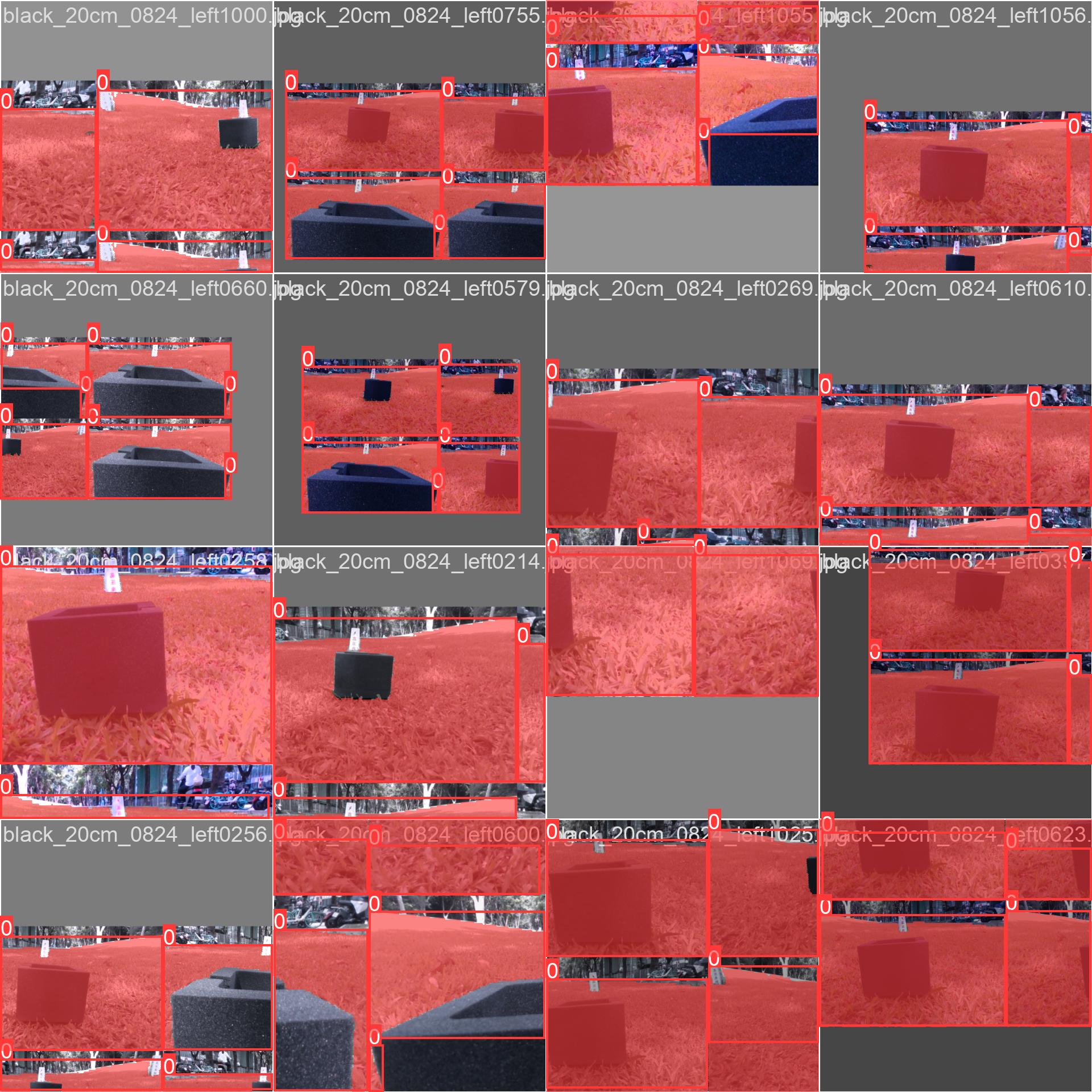 Regarding yolo semantic segmentation sample labeling, the target area ...