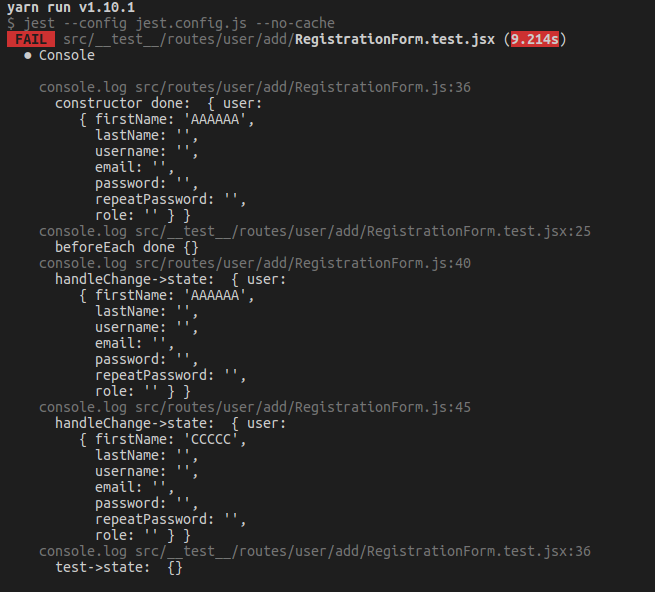 wrapper.state() does not work · Issue #1851 · enzymejs/enzyme · GitHub