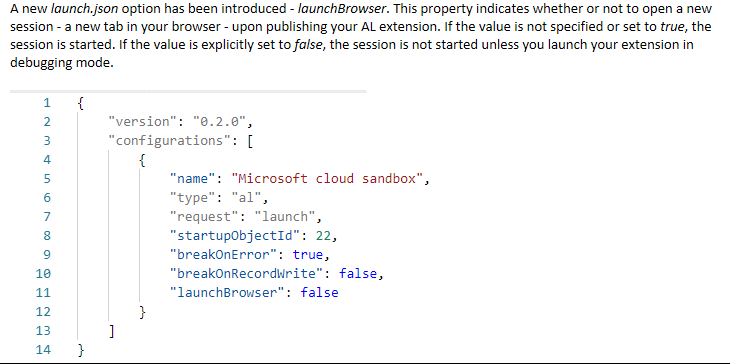 Prevent WebClient Launch · Issue #1292 · microsoft/AL · GitHub