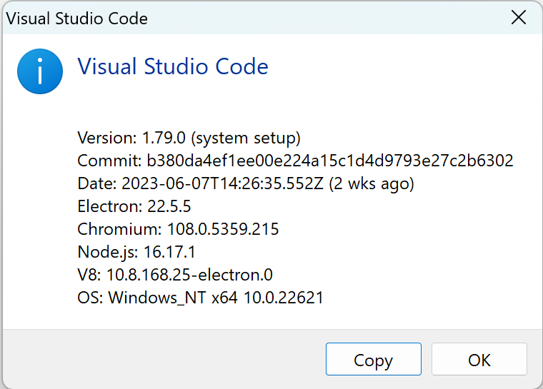 When I try to install 0.3.1 from local file I see `Version specified in engines.vscode (*) is ...
