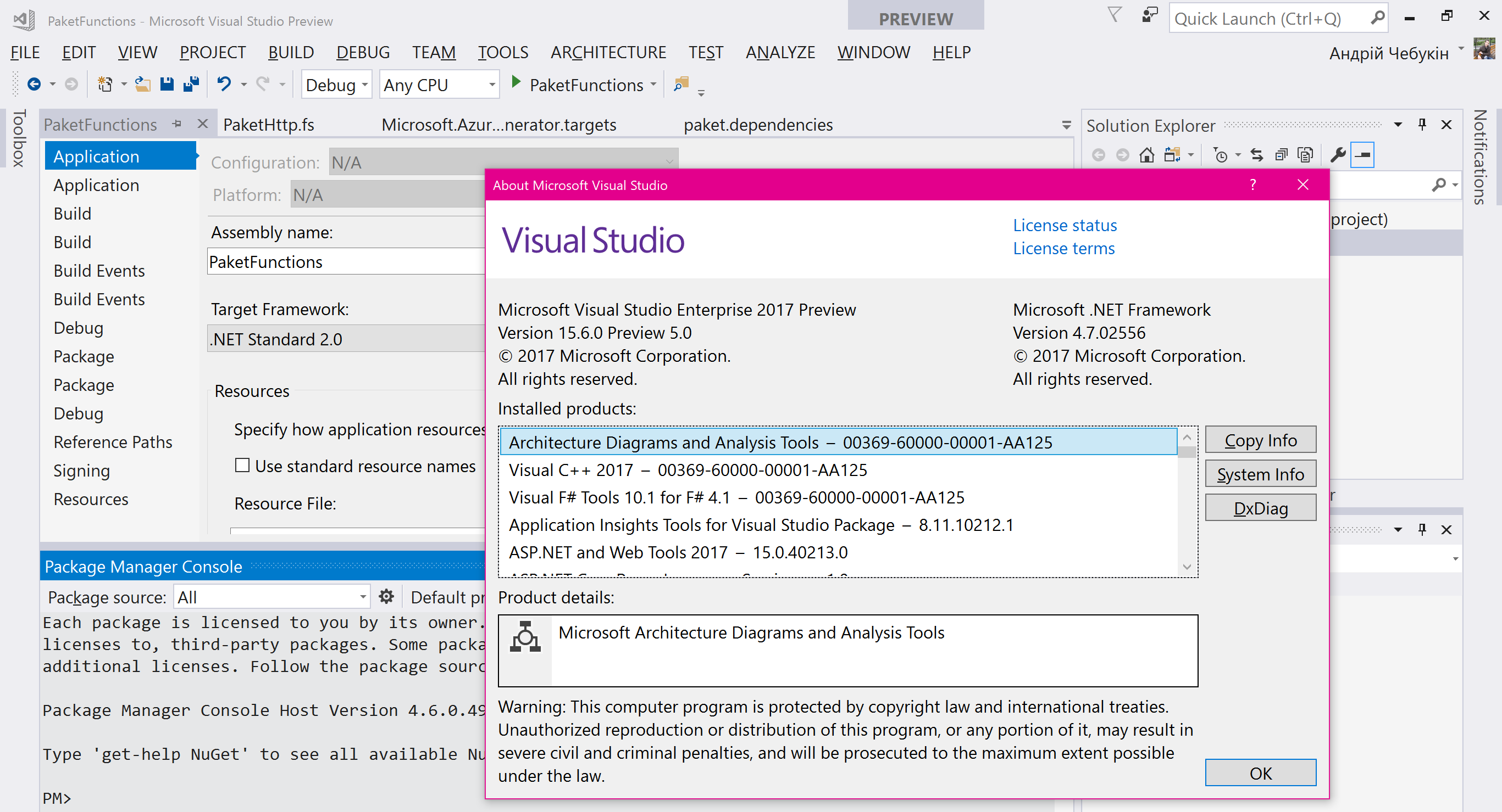 Duplicated tabs in project properties on .NET Core 2.0 · Issue #3513 · dotnet/fsharp · GitHub