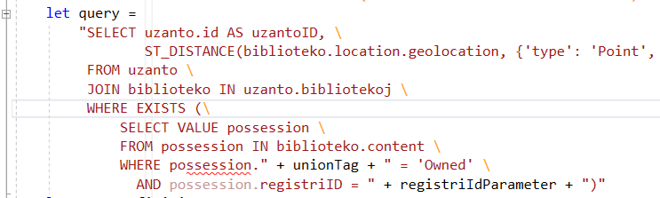 Error ranges with unknown identifiers and multi-line strings with line continuation characters ...
