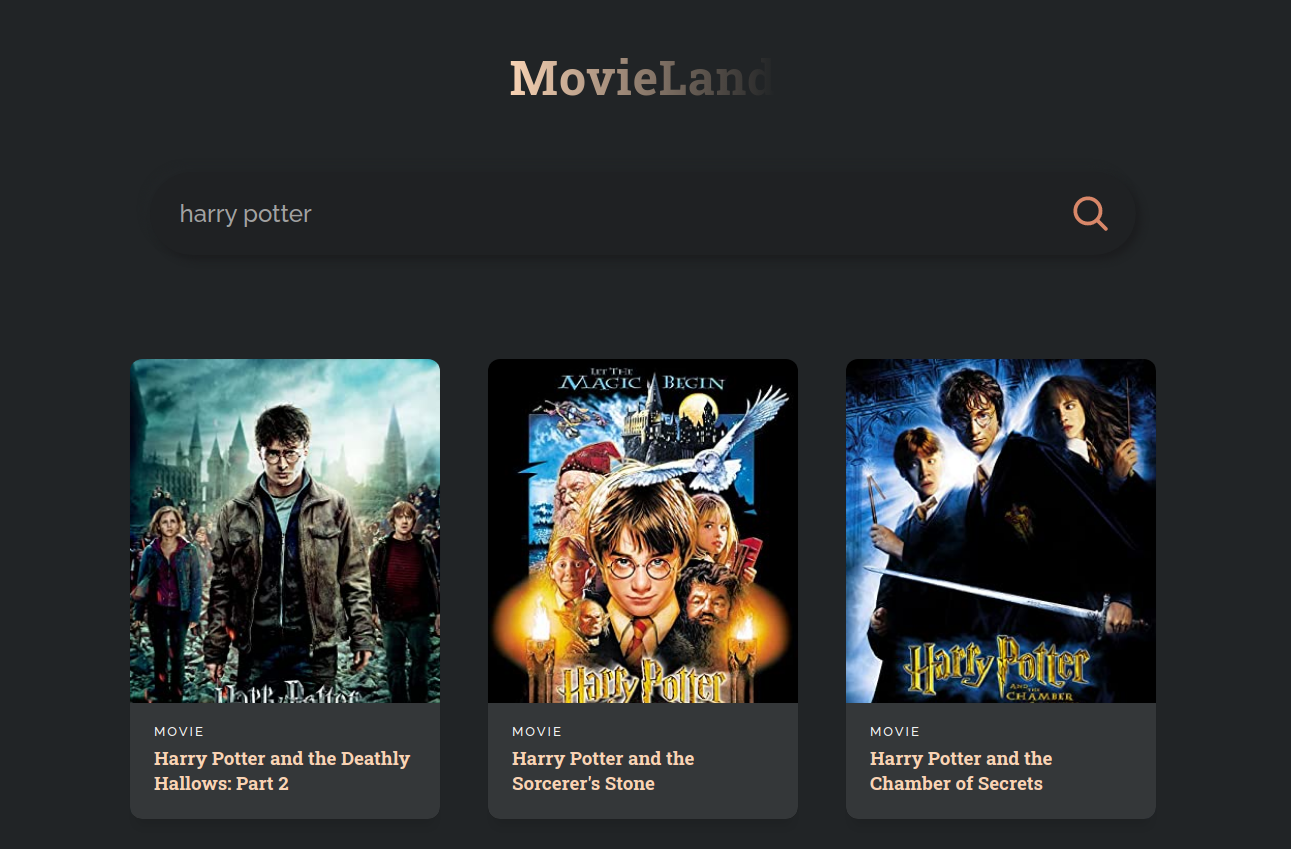 GitHub - Obelixlelul/movieland: Project of a simple film catalogue build with ReactJS for study.