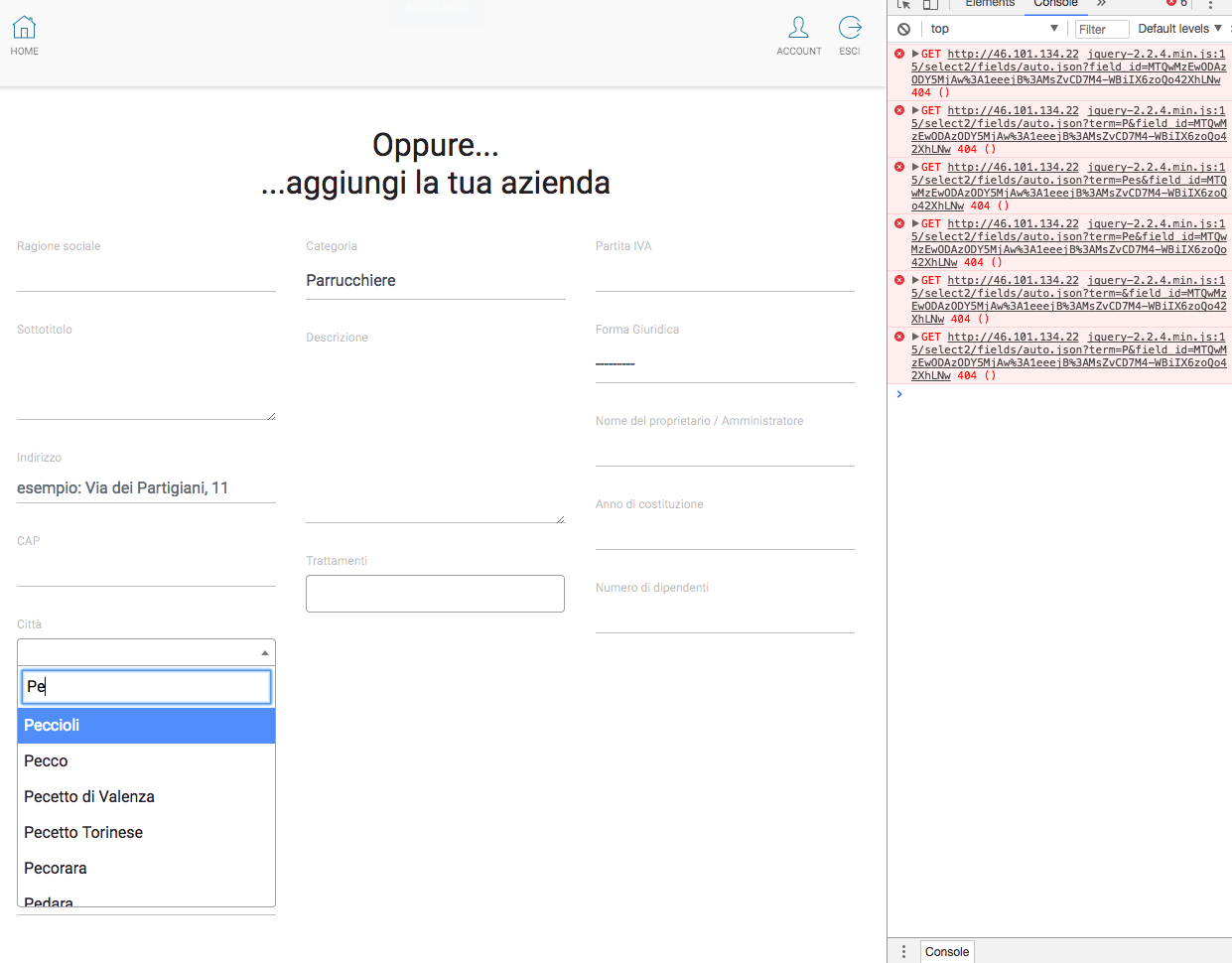 Select2 showing message 'Results cannot be loaded.' · Issue #453 · applegrew/django-select2 · GitHub