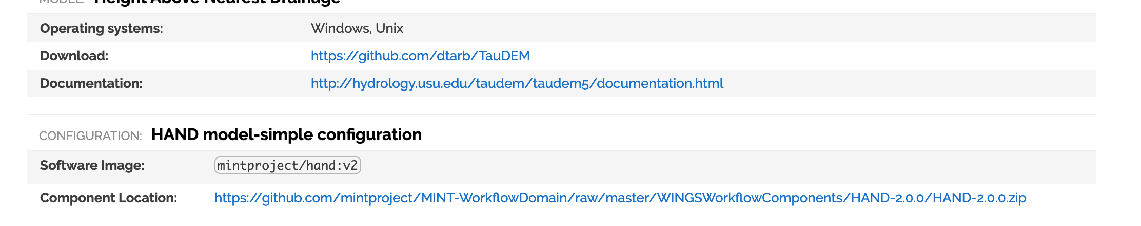 [Model Catalog UI] Add a link to docker image · Issue #259 · mintproject/mint-ui-lit · GitHub