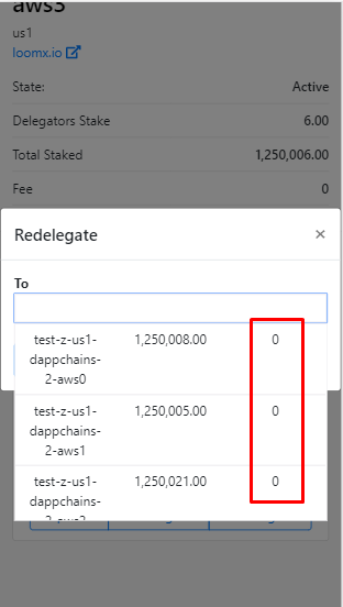 Mobile UI: Show column names and add % with fee column during redelegation · Issue #341 ...