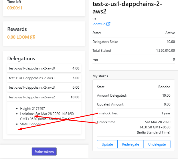 Mobile UI: `Delegations` section change requests · Issue #350 · loomnetwork/dashboard · GitHub