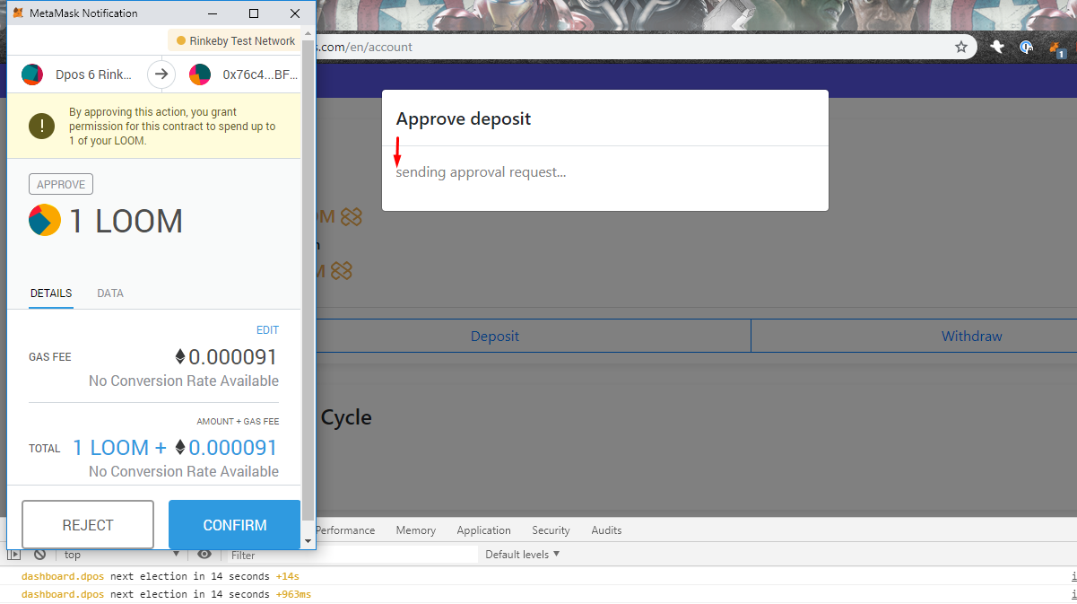 Deposit Flow: Initial needs to be caps in many places · Issue #442 · loomnetwork/dashboard · GitHub