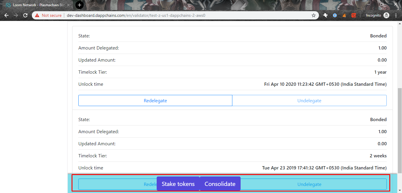 New buttons UI improvement required · Issue #498 · loomnetwork/dashboard · GitHub
