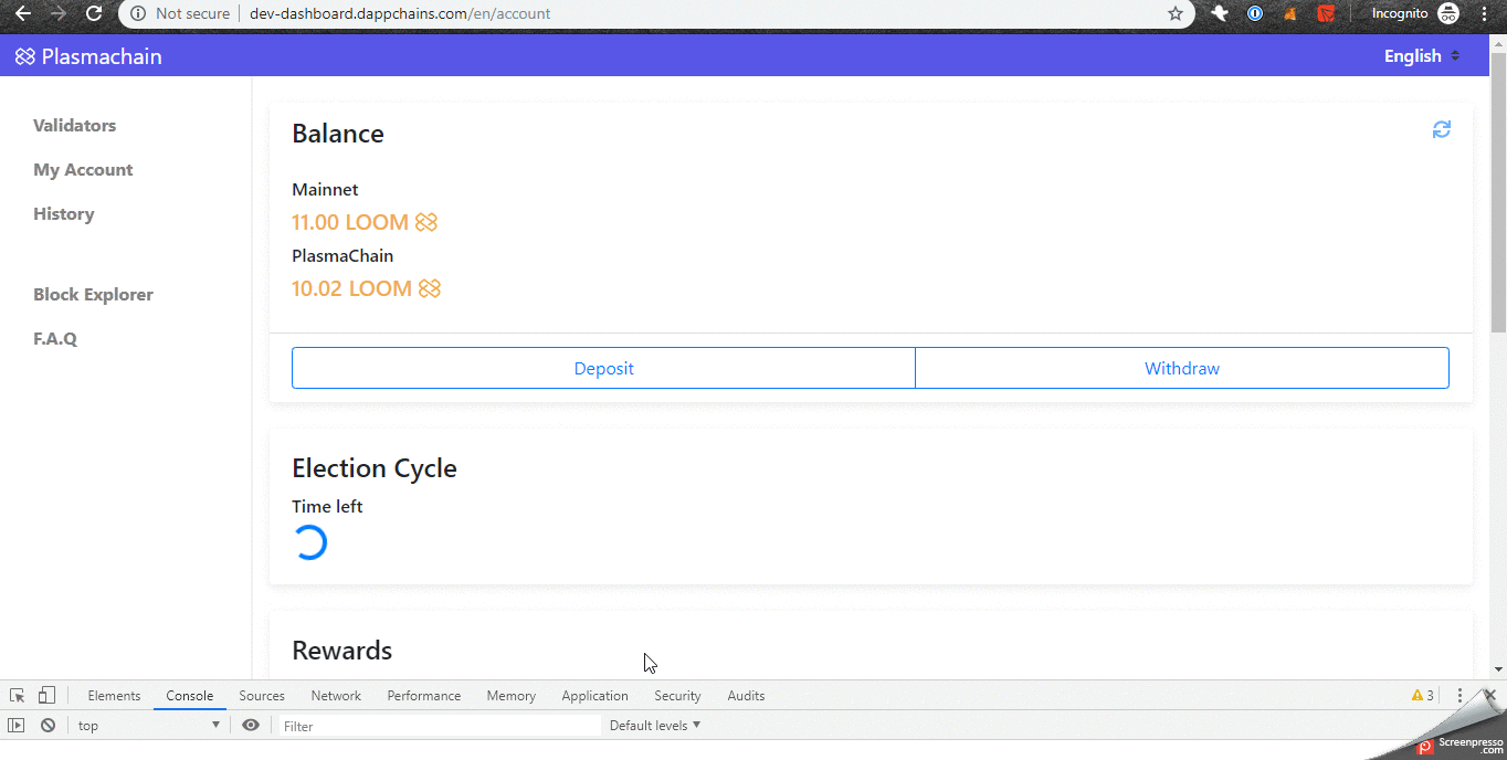 Redelegation is not getting complete after next election cycle · Issue #507 · loomnetwork ...