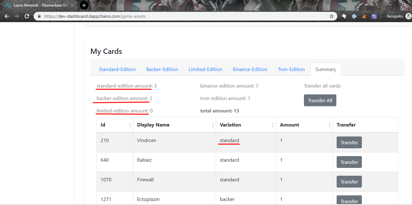Game Assets: Initials needs to be in capitals · Issue #657 · loomnetwork/dashboard · GitHub