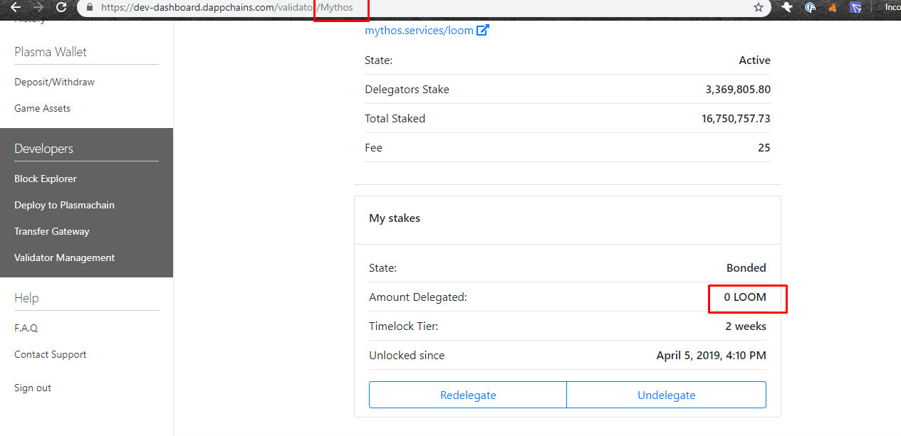 Validators: For some validators it is showing 0 LOOM amount · Issue #819 · loomnetwork/dashboard ...