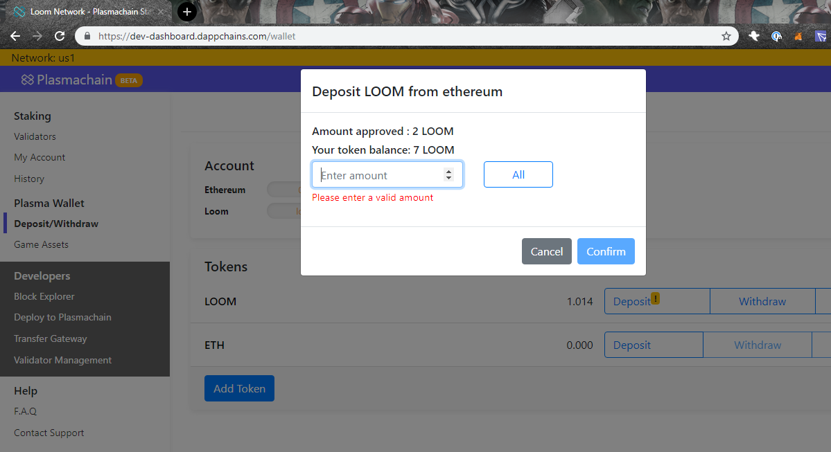 Reenable allowance check on session start · Issue #967 · loomnetwork/dashboard · GitHub