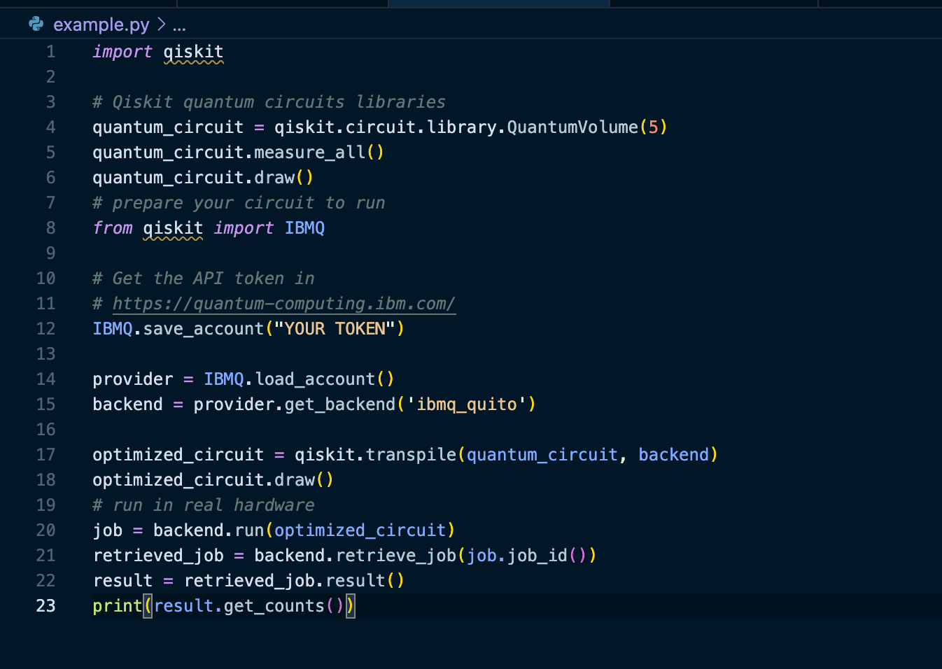 Bug: Clicking 'copy code' on homepage copies code all on one line · Issue #2846 · Qiskit/qiskit ...