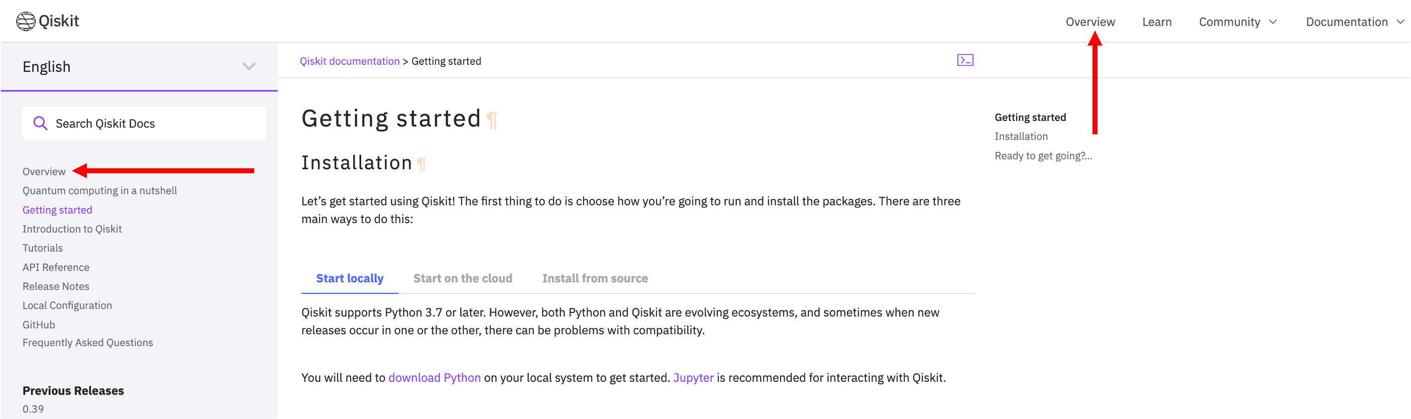 Multiple "Overview" buttons on top menu causes confusion for documentation users · Issue #194 ...