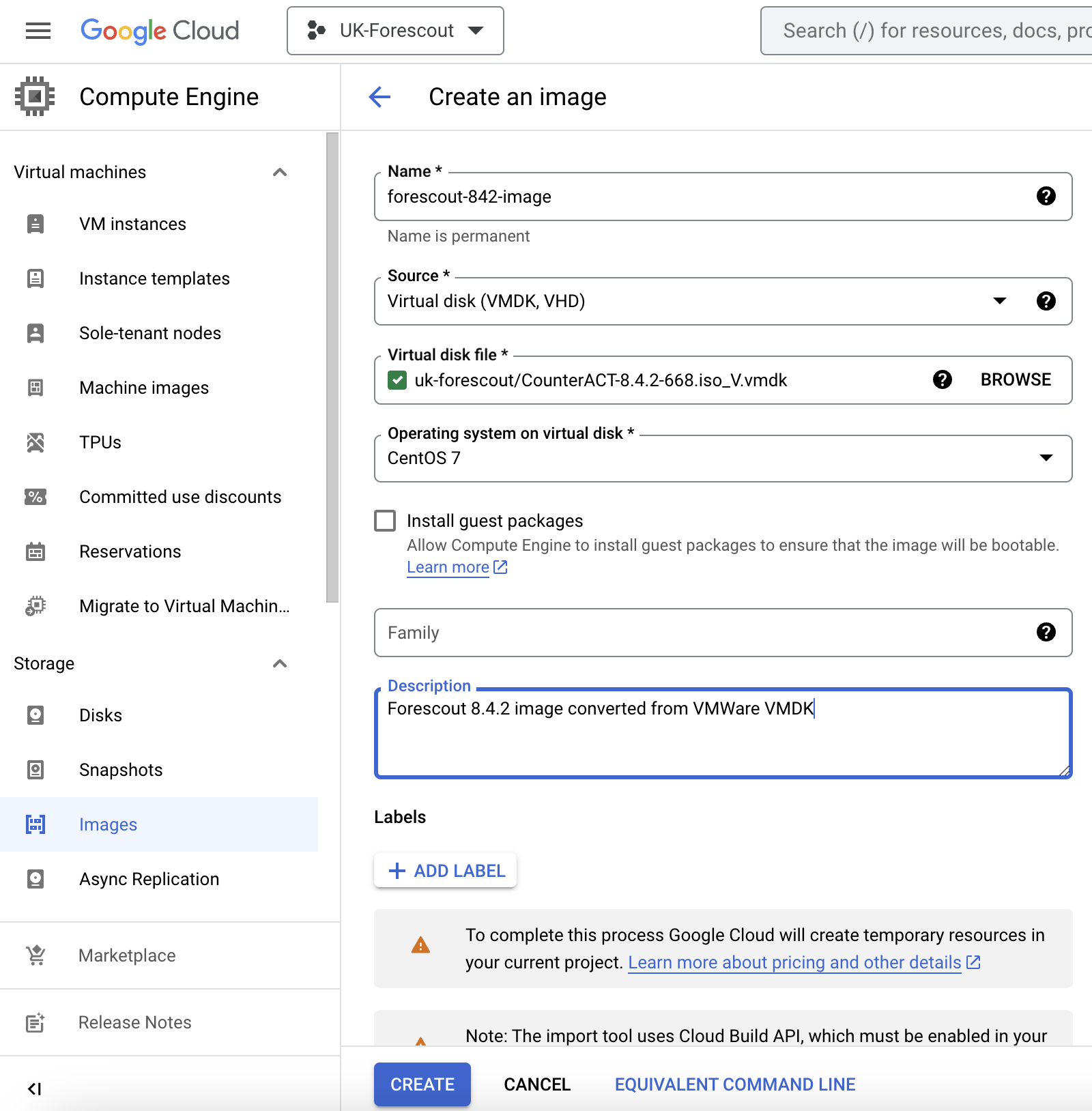 GitHub - ukstin/forescout-gcp: Forescout appliance configuration for GCP