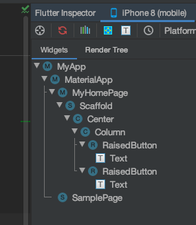 Flutter Inspector cannot inspect a PageRoute if it is pushed from a package · Issue #64650 ...