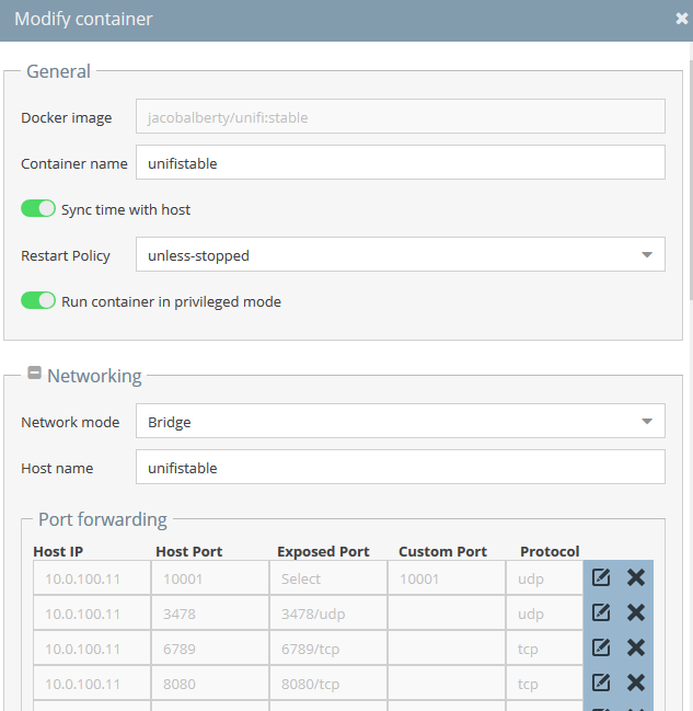 Docker image sits at Starting unifi controller service. · Issue #63 · jacobalberty/unifi-docker ...