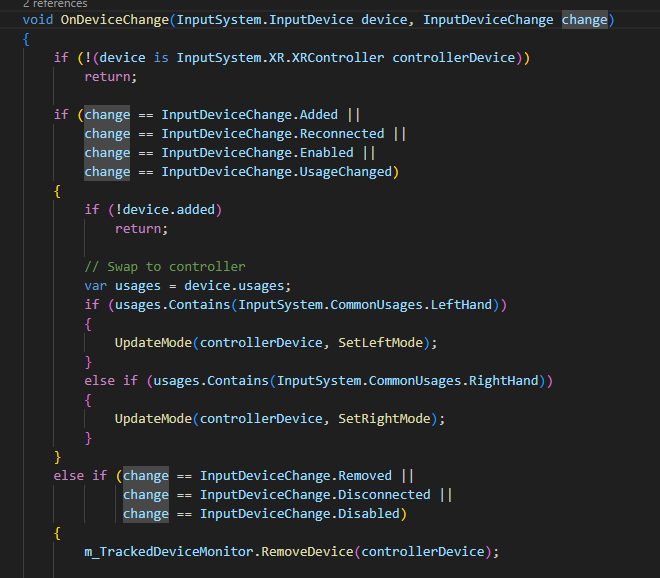 Cannot switch from XRHands to Controllers · Issue #11741 · microsoft/MixedRealityToolkit-Unity ...