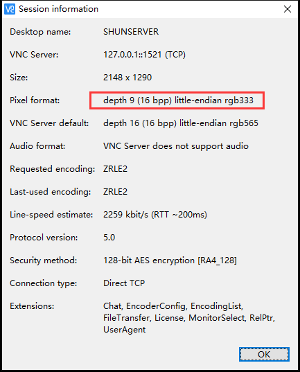 Support setting the pixel format to 16bpp rgb333 · Issue #1580 · novnc ...