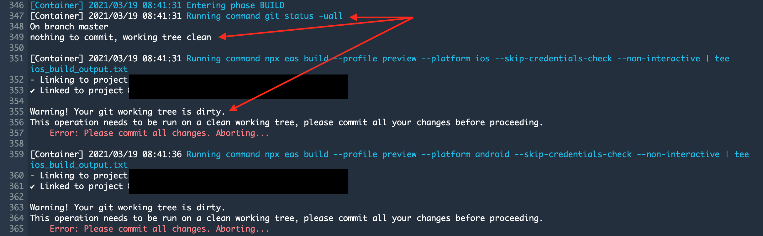 Why Is Git Required For Eas Build · Issue 281 · Expoeas Cli · Github 