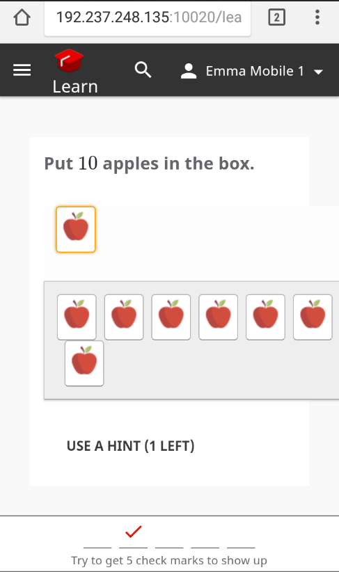 on small screens, parts of some exercises are inaccessible · Issue ...