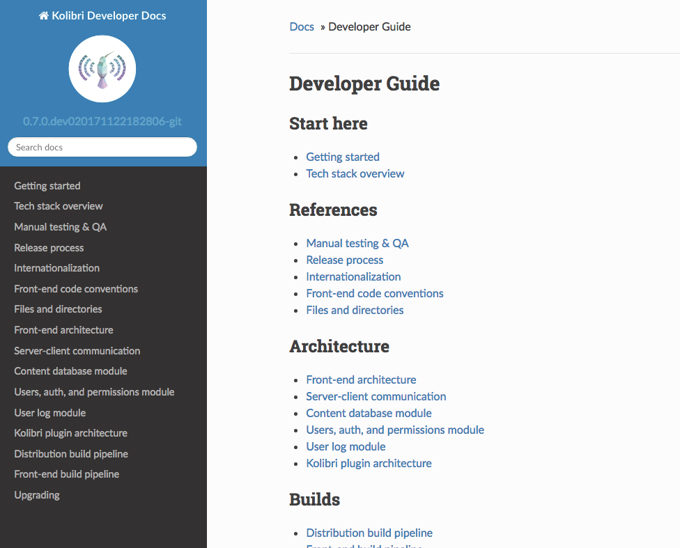 Add Headers To Toc Navigation In Developer Docs · Issue 2662 · Learningequalitykolibri · Github